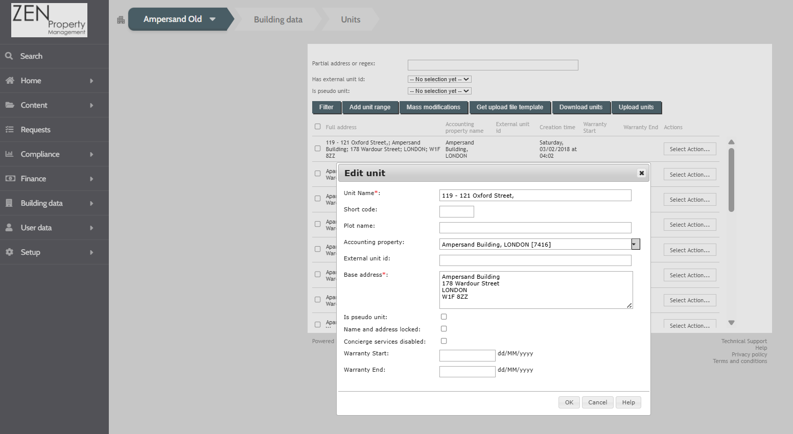 How to change Building / Unit address? – Dwellant Managing Agent